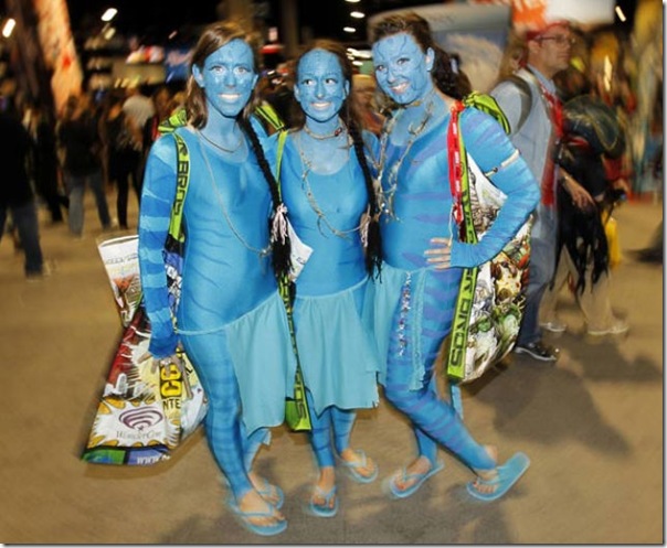The Most Beautiful Girls: Comic-Con festival 2010